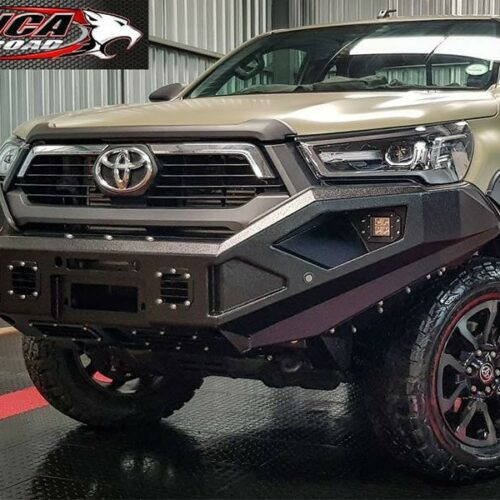 70 Series Landcruiser RFX-LD Onca Bull Bar with Prov for LED Light Bar ...