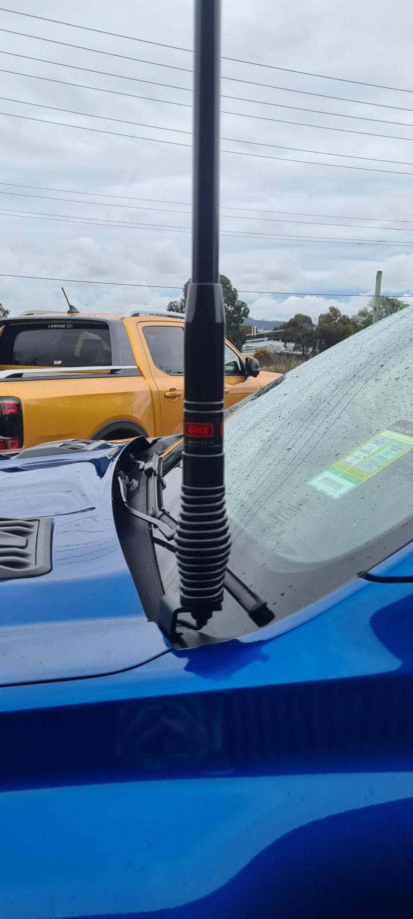 Uhf Antenna Bracket Ford Ranger Raptor Everest Gmf 4x4 M4c