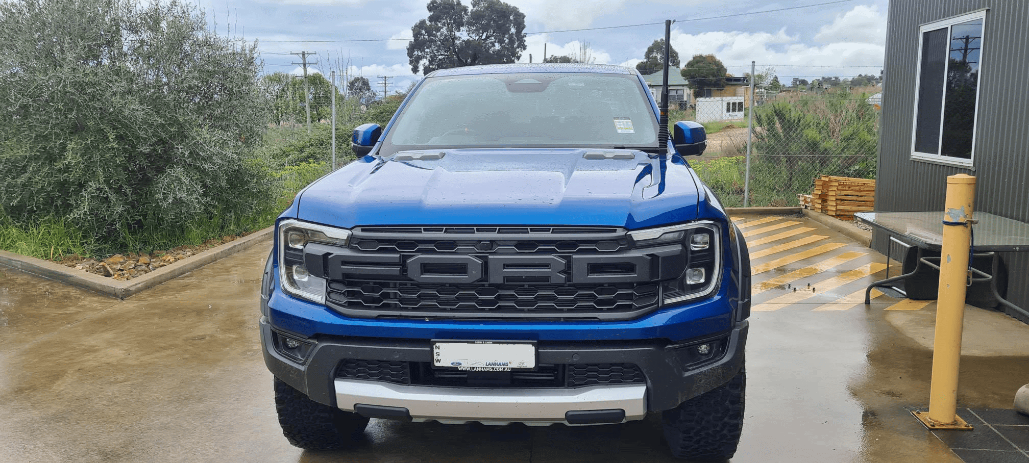 Uhf Antenna Bracket Ford Ranger Raptor Everest Gmf 4x4 M4c