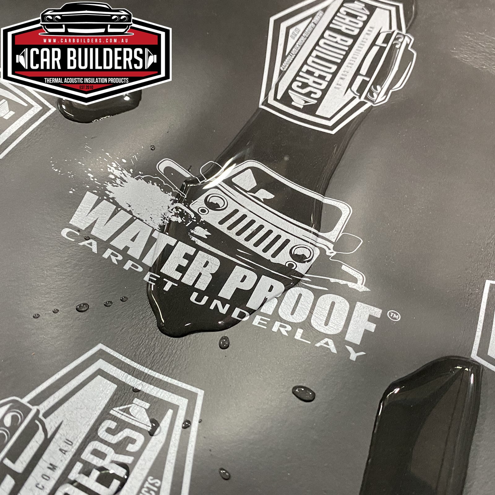 Water Proof Carpet Underlay - Stage 2 - Car Builders | M4C