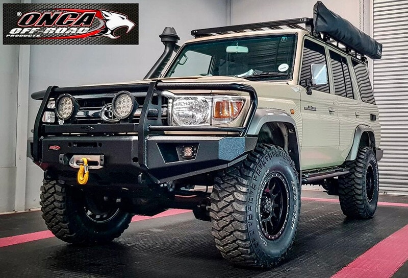 70 Series Landcruiser Onca Bull Bar - The Bush Company | M4C