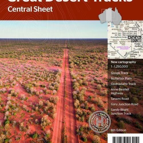 Hema Great Desert Tracks Map - Central Sheet | Hema Maps