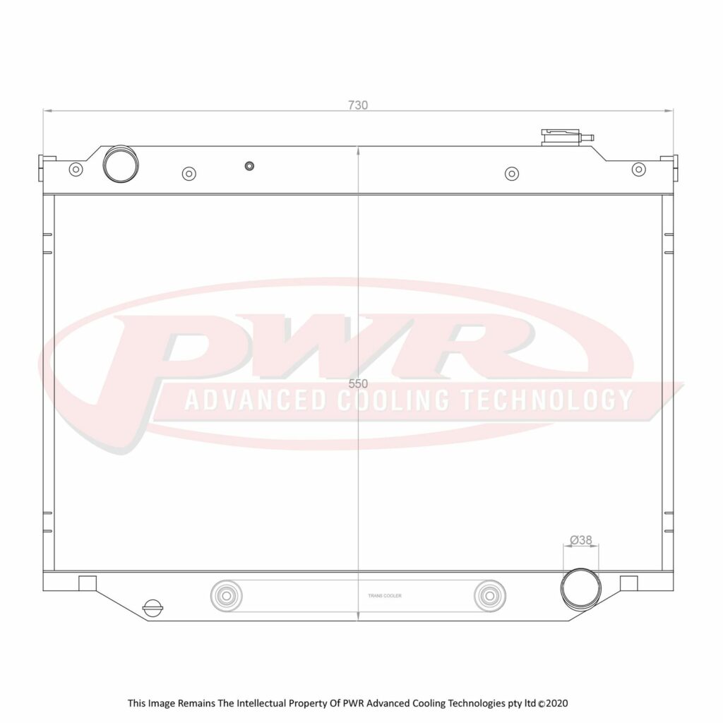 55mm Radiator - PWR Advanced Cooling Technology | M4C